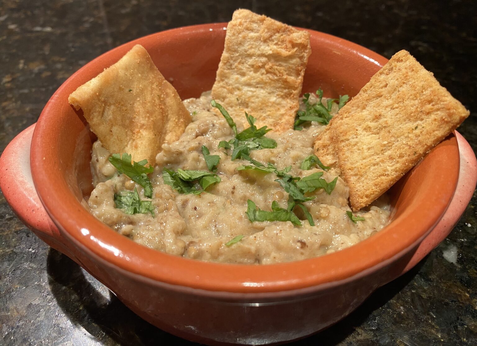 Roasted Eggplant Dip – Lisa Cooks With Love